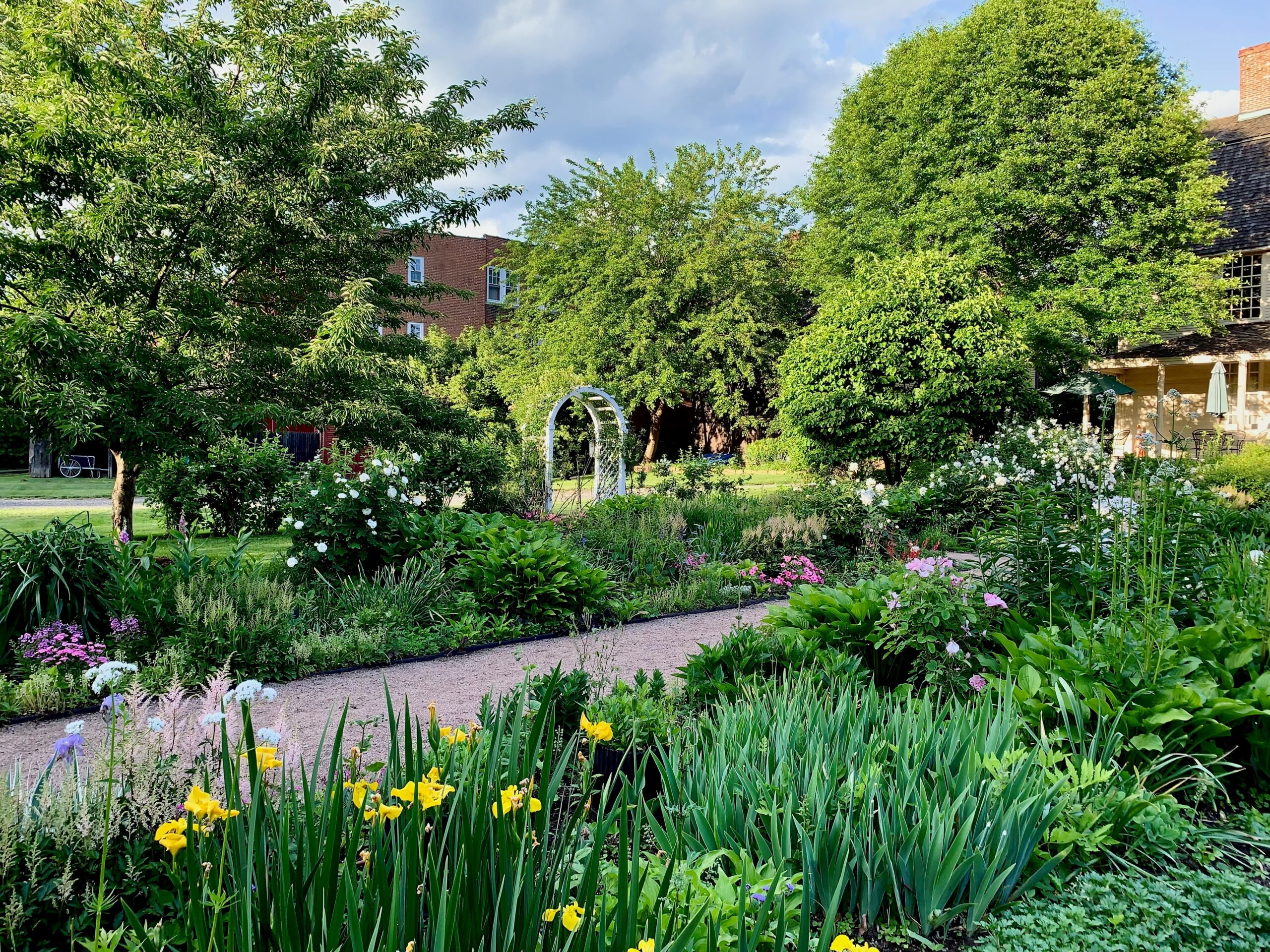 Colonial Revival Garden - Webb Deane Stevens Museum